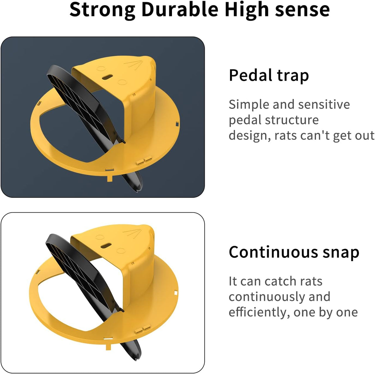 Pest Possums Trap Mouse Trap Rat trap Automatic Reset Flip and Slide M ...