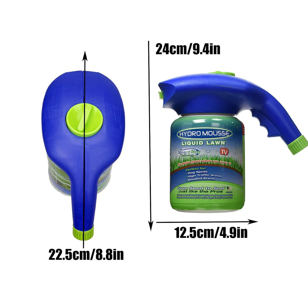 Lawn Sprayer Seed Liquid Hydro Seeding System – Homyspire