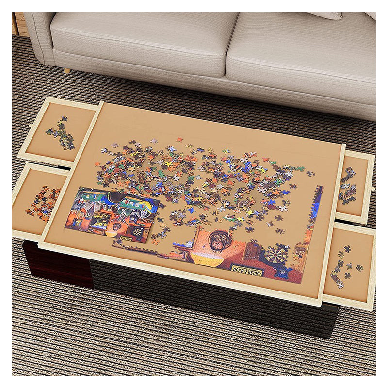 Puzzle Table Craft Board Game Table Jigsaw Game Table – Homyspire