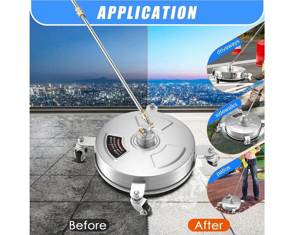 15" Pressure Washer Surface Cleaner – Homyspire