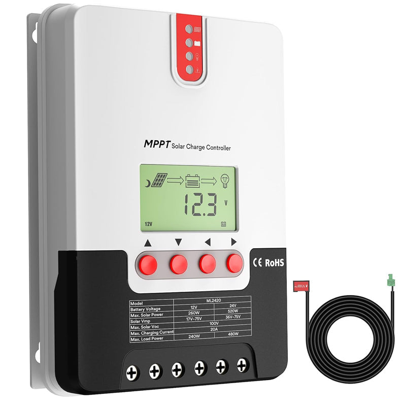 MPPT Solar Controller 40A – Homyspire
